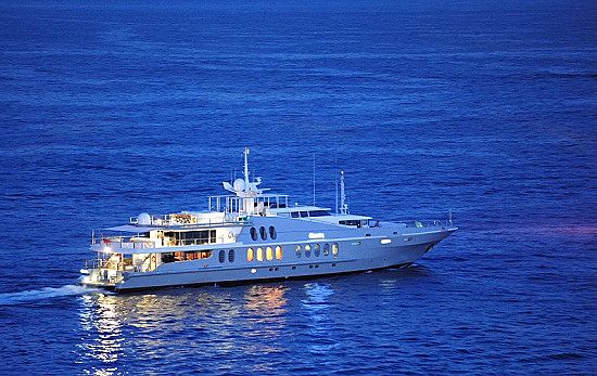 The Jon Bannenberg designed superyacht Obsession