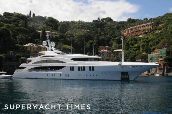 The 60 meter superyacht Andreas L in Italy