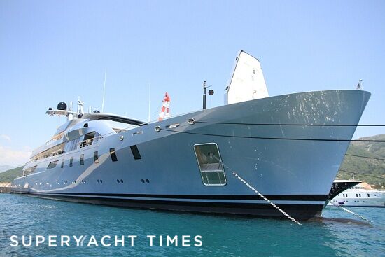 The unique 85 metre Pacific in Porto Montenegro