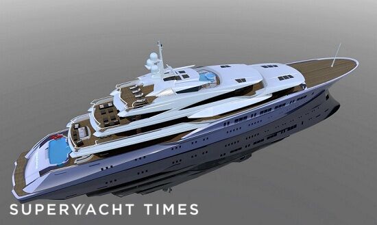 Adriel Design designs Oceanco concept with ultimate atrium feature