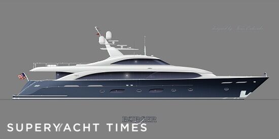Burger Boat and Ivan Erdevicki develop 40 metre superyacht