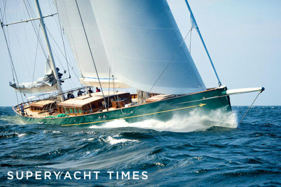 Superyacht Hetairos nears completion