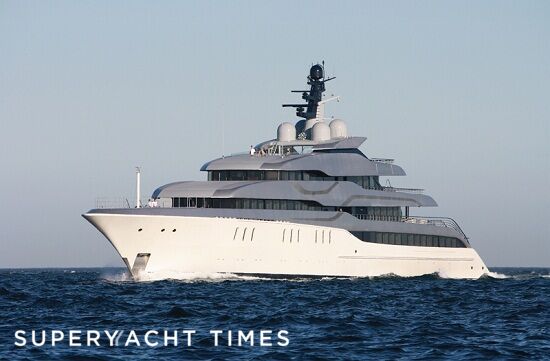The new Feadship Tango on her delivery voyage