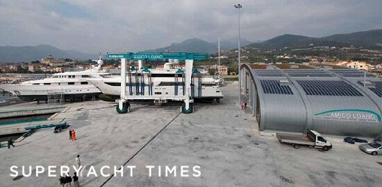 Amico opens new shipyard in Loano