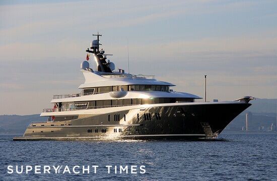 The Andrew Winch designed superyacht Phoenix 2