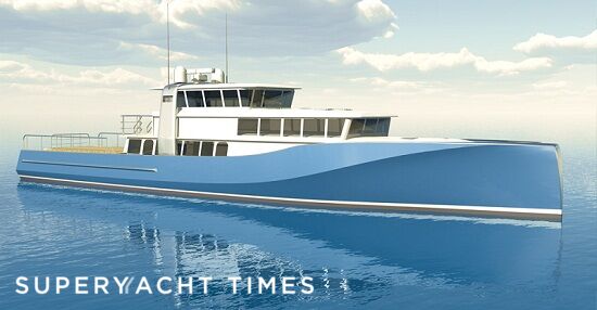 Bury Design unveils design for 28.95 metre submarine support vessel