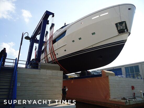 Arcadia Yachts launches superyacht M' Ocean