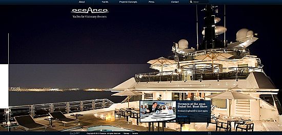 Oceanco launches new website