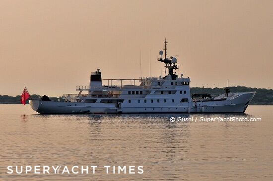 The Converted Ussr Hydrographical Survey Vessel Olivia 2455