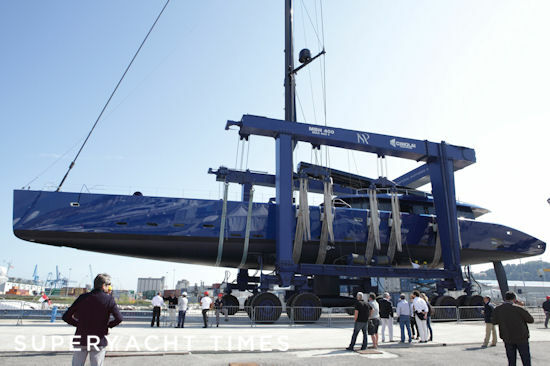 Wally launches Better Place, the world’s largest sloop in carbon fibre