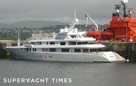 73 Metre superyacht Plan B completed