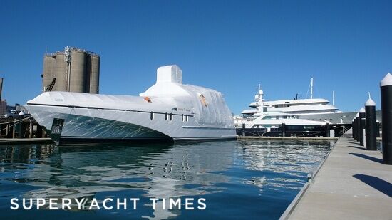 Integrated Marine Group refits superyacht trimaran White Rabbit