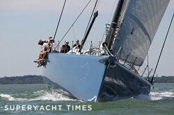 Superyacht ICAP Leopard back in action