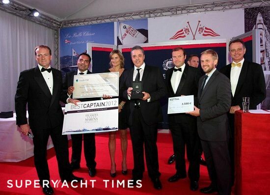 Captain Takis Tsakos named charter Captain of the year