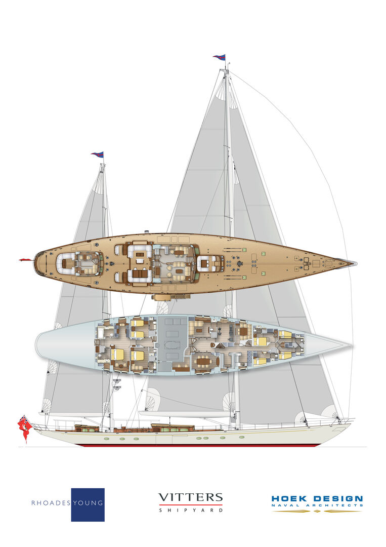 Vitters signs contract for new 50-metre ketch