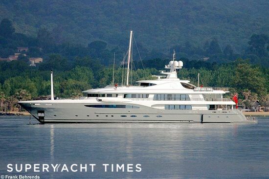 Amels' 65.50 metre superyacht Imagine at anchor