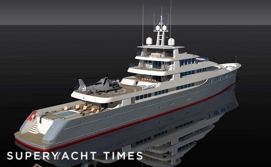 Ocea unveils new 70 metre superyacht