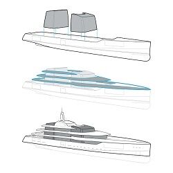 Adam Voorhees unveils 92 metre superyacht project Lumen