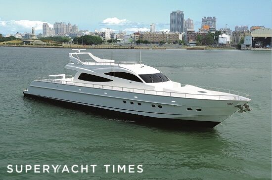 Taiwanese builder Dyna Craft launches D105 superyacht
