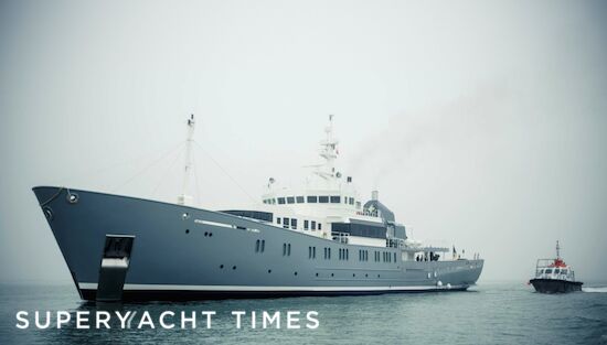 The refit of the 71m superyacht Enigma XK