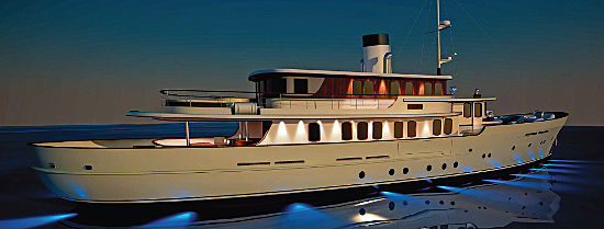 Stephen Huish collaboration with Sarp Yachts