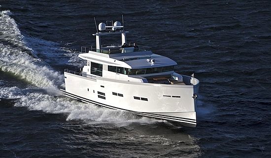 Closer look at the 25.88 metre Delta 88