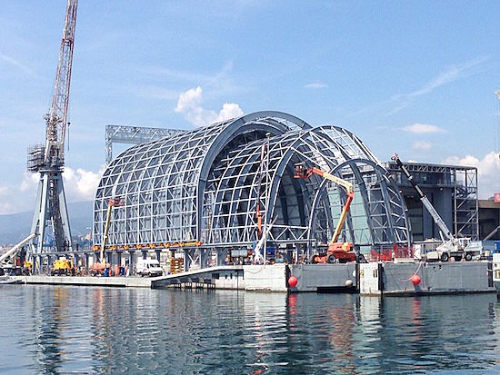 Inauguration of new Amico & Co dock