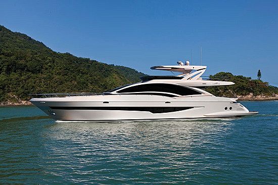 The new Intermarine 95 expected to debut in 2015