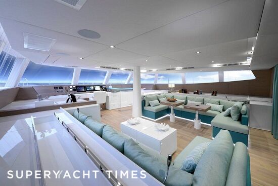 Interior of Sunreef WildBerry unveiled