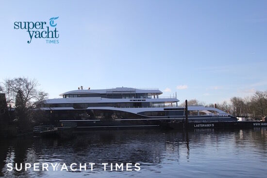 Exclusive look at Feadship Project 808 launched today