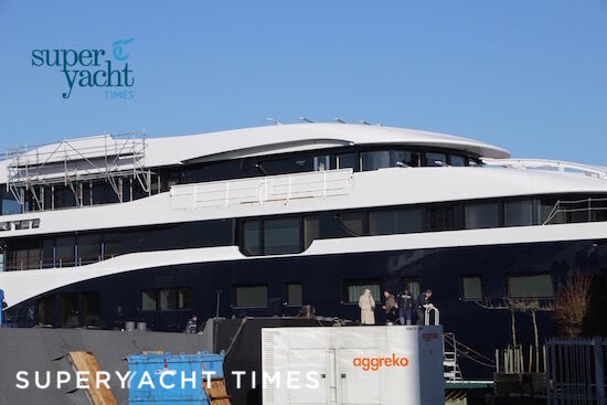 Exclusive look at Feadship Project 808 launched today