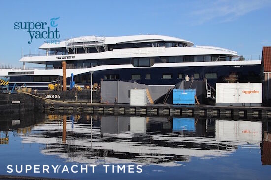Exclusive look at Feadship Project 808 launched today