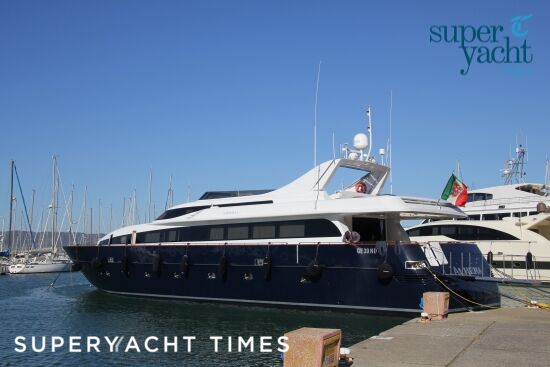 The Admiral superyacht Alhena in Porto Ercole