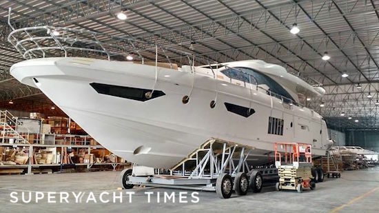 New Azimut 83 nears completion in Brazil
