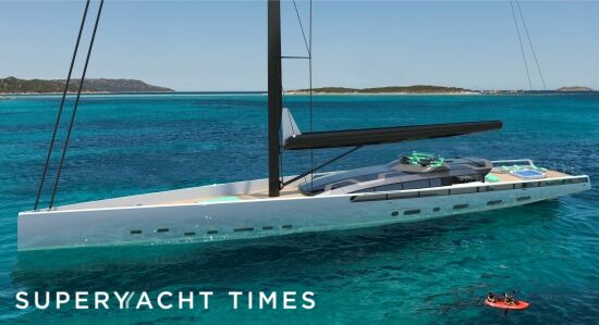 Tony Castro Design unveils new 62 metre sloop
