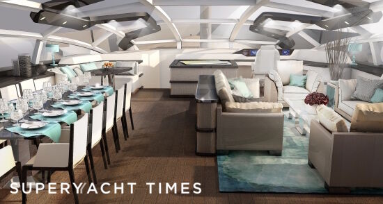 Tony Castro Design unveils new 62 metre sloop