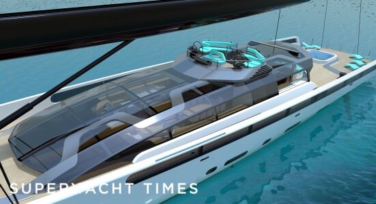 Tony Castro Design unveils new 62 metre sloop