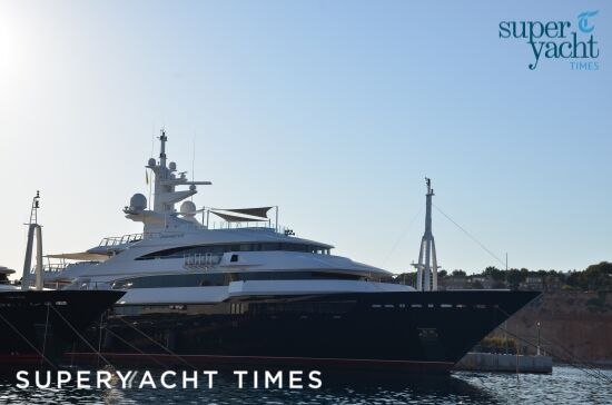 Oceanco’s 80m Amevi in Mallorca