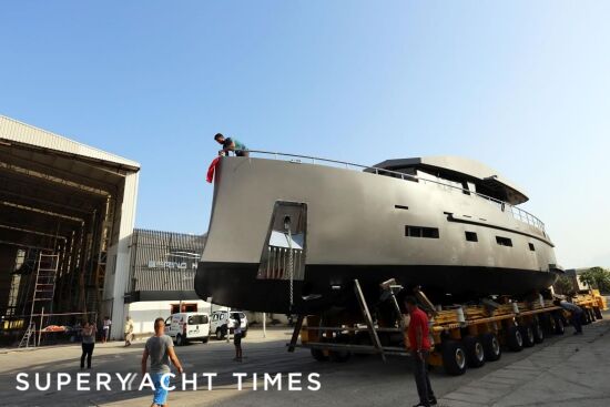 Bering 70 yacht launched in Turkey