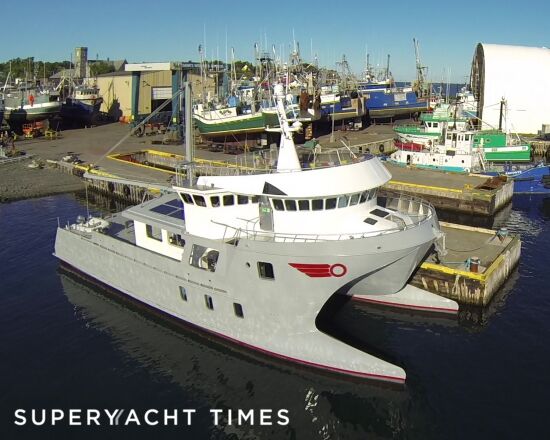 Converted long range expedition catamaran Rogue Converted long range expedition catamaran Rogue