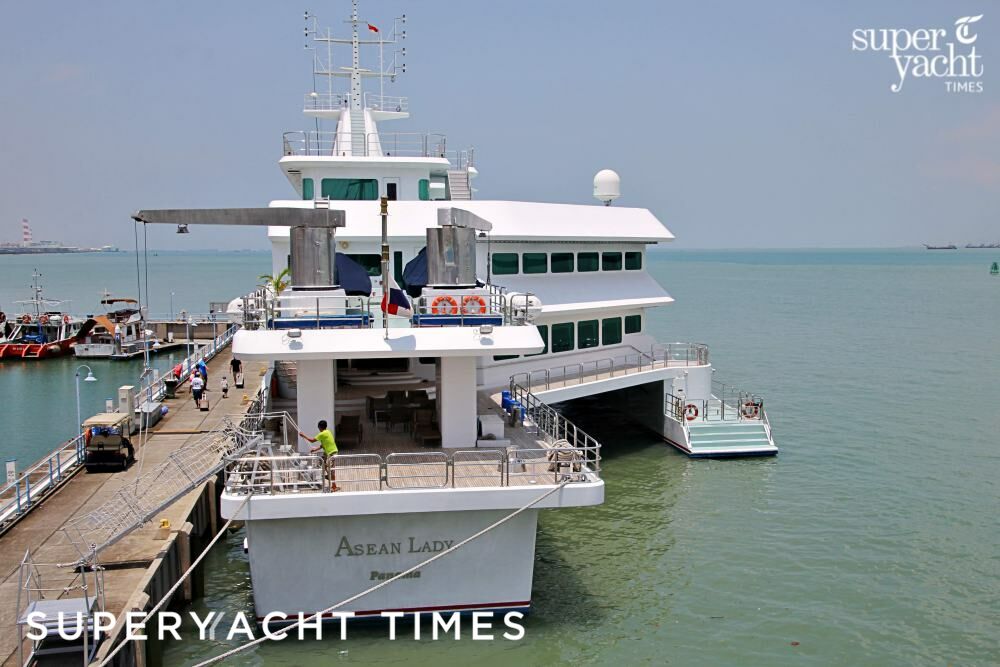 In Pictures: Superyacht Asean Lady in Singapore
