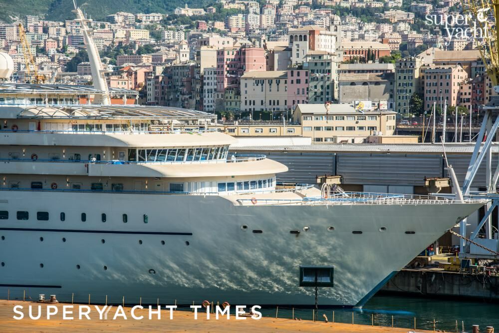 150m+ Mariotti Fulk Al Salamah getting ready to join superyacht Al Said