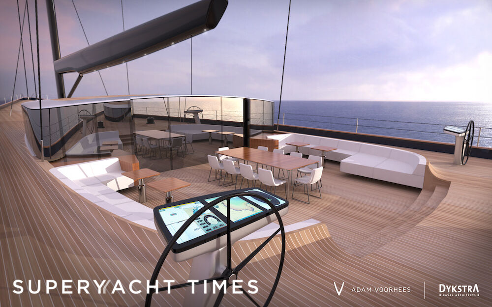Adam Voorhees reveals new 70m superyacht design