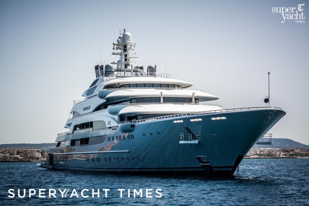 In Pictures: 140m Ocean Victory returns to the Med