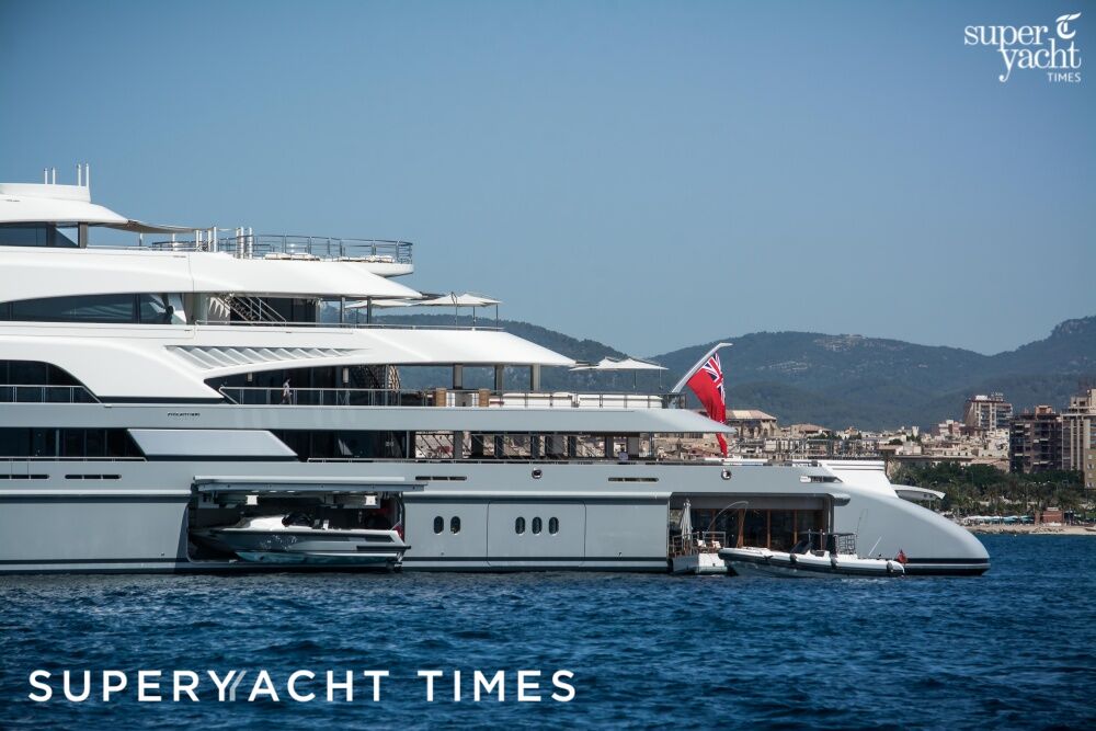 In Pictures: 140m Ocean Victory returns to the Med