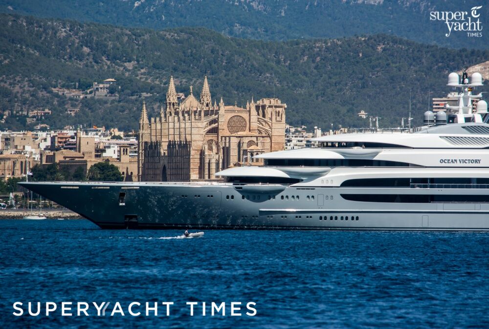 In Pictures: 140m Ocean Victory returns to the Med
