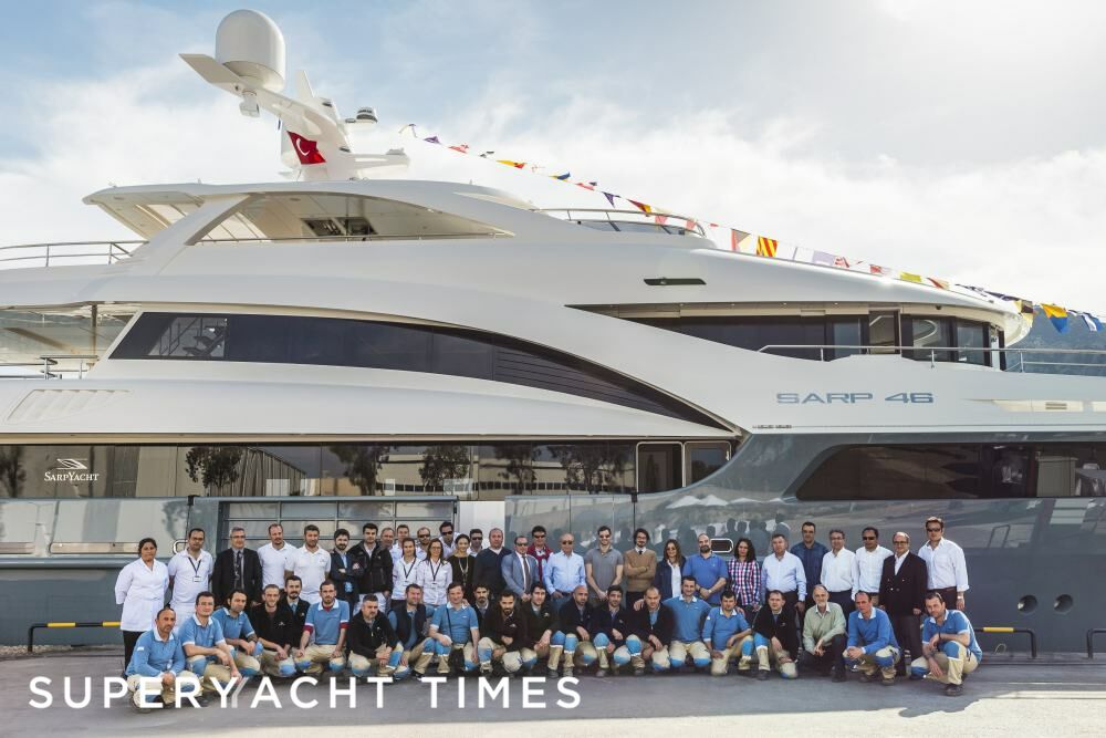 Sarp Yachts launches first superyacht: Sarp 46