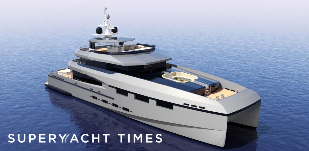 In build: HeySea’s 40m multihull superyacht takes shape