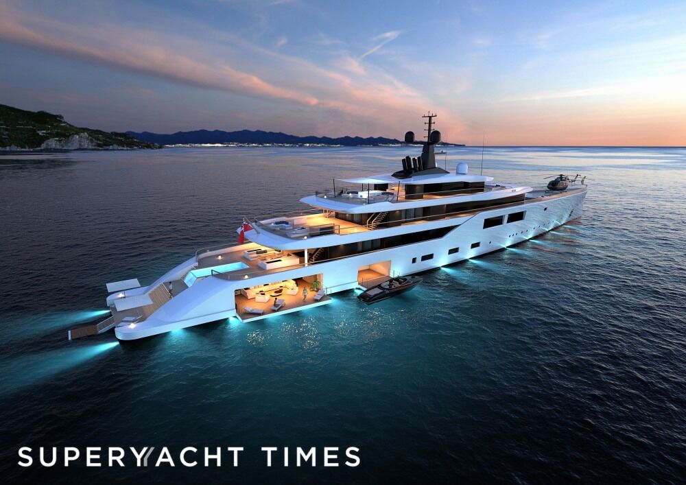 Spectrum: the new 102m Oceanco concept by Nauta Design