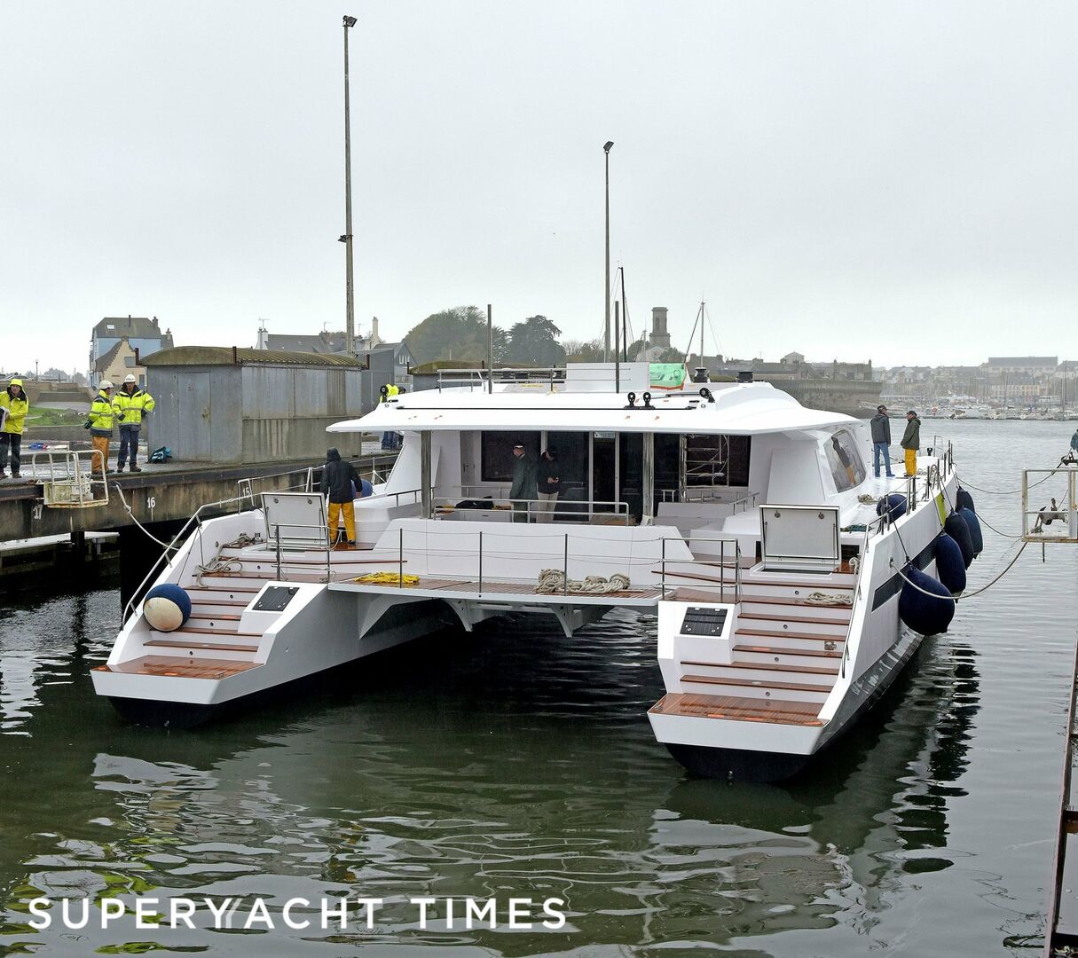 JFA Yachts launches second Long Island 85 sailing catamaran